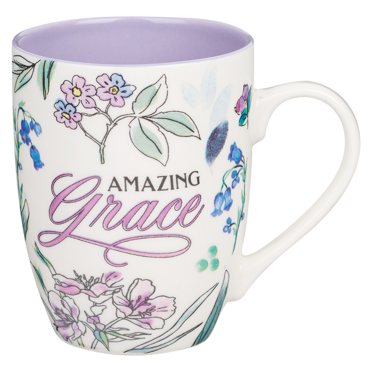 Amazing Grace Purple Mug