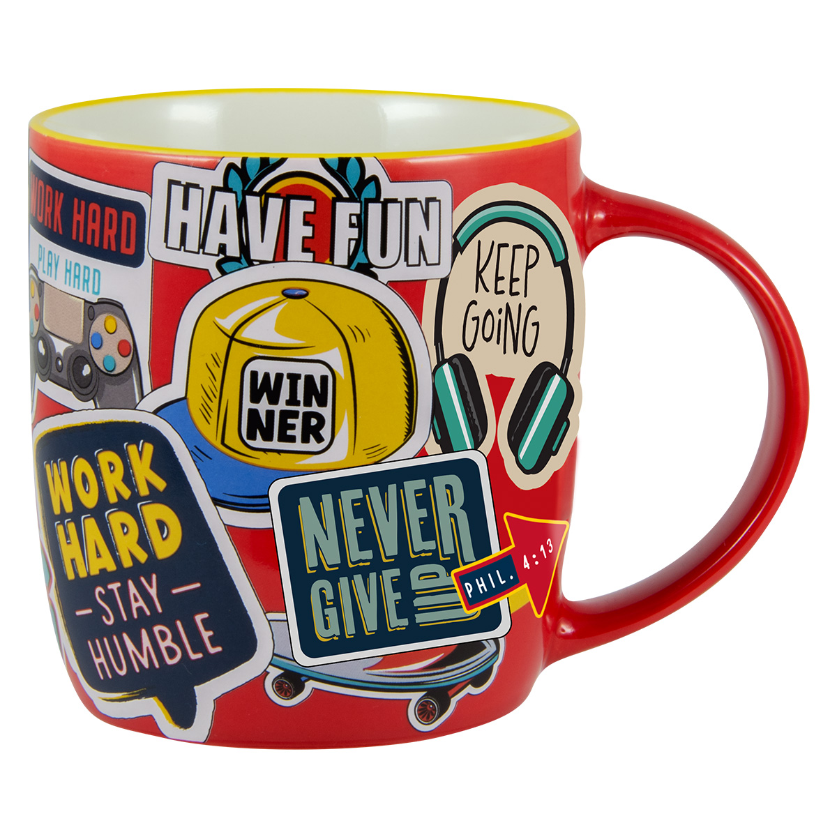 Work Hard / Stay Ceramic Mug